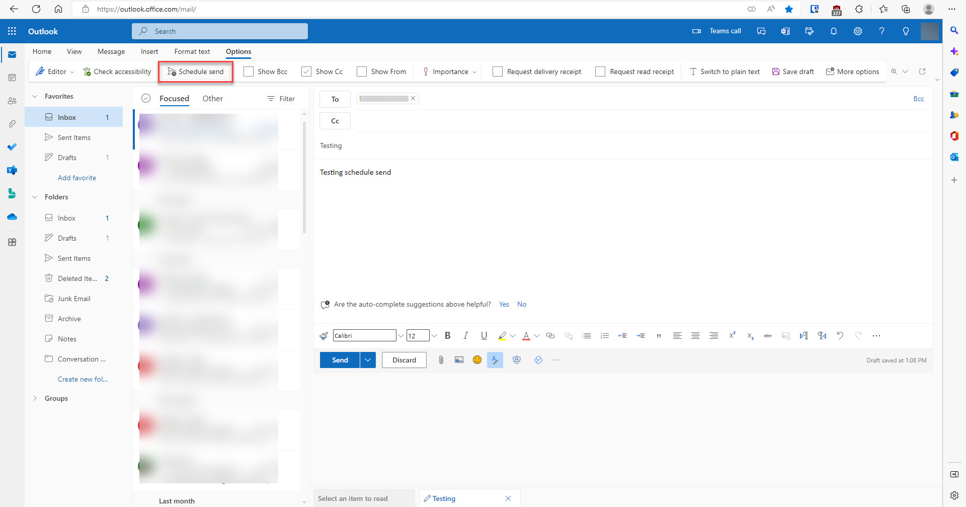 How to Schedule to Send Email Later in Outlook? - NZCS