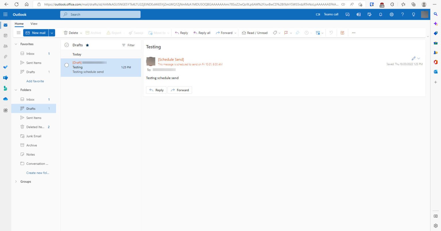 How to Schedule to Send Email Later in Outlook? - New Zealand Computing ...